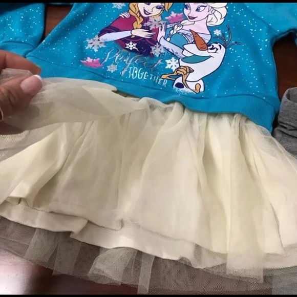 Disney | Matching Sets | Disney Frozen Sparkly Set | Poshmark